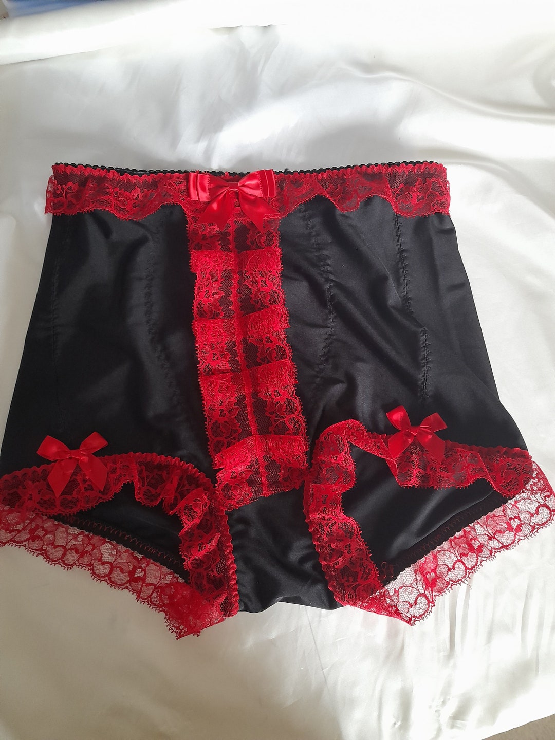 Firm Control Tummy Control Brief Knickers Panty With Suspenders Plus ...