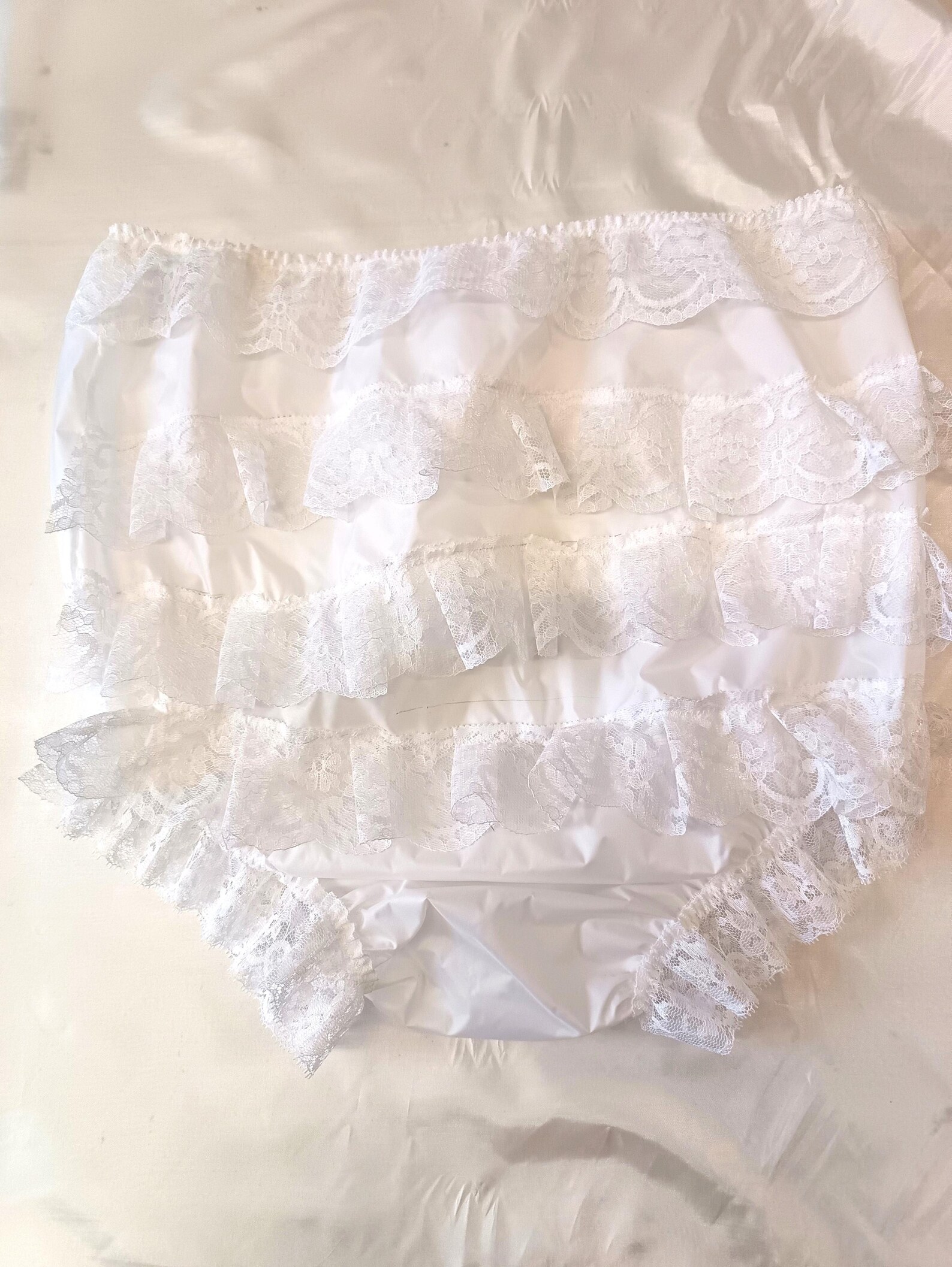 Frilly Double Layered Adult Baby AB/DL Diaper Lover Waterproof ...