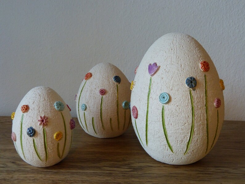 Keramik Ostereier Gro