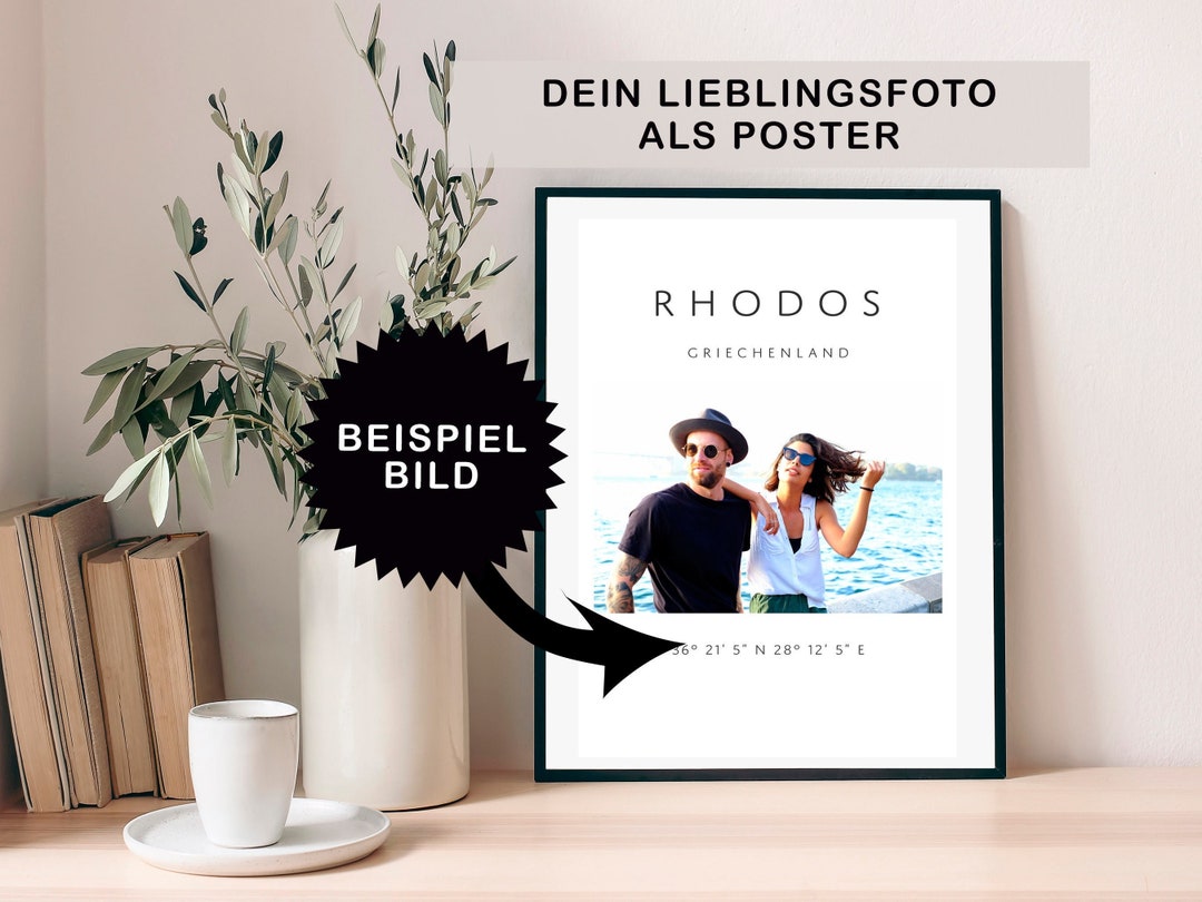 Personalized Poster From Your Photo in Landscape Your - Etsy