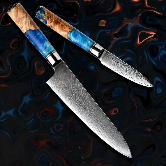 Chef Knife Set Chef Paring Kitchen Knives Home Cooking Tools - Etsy