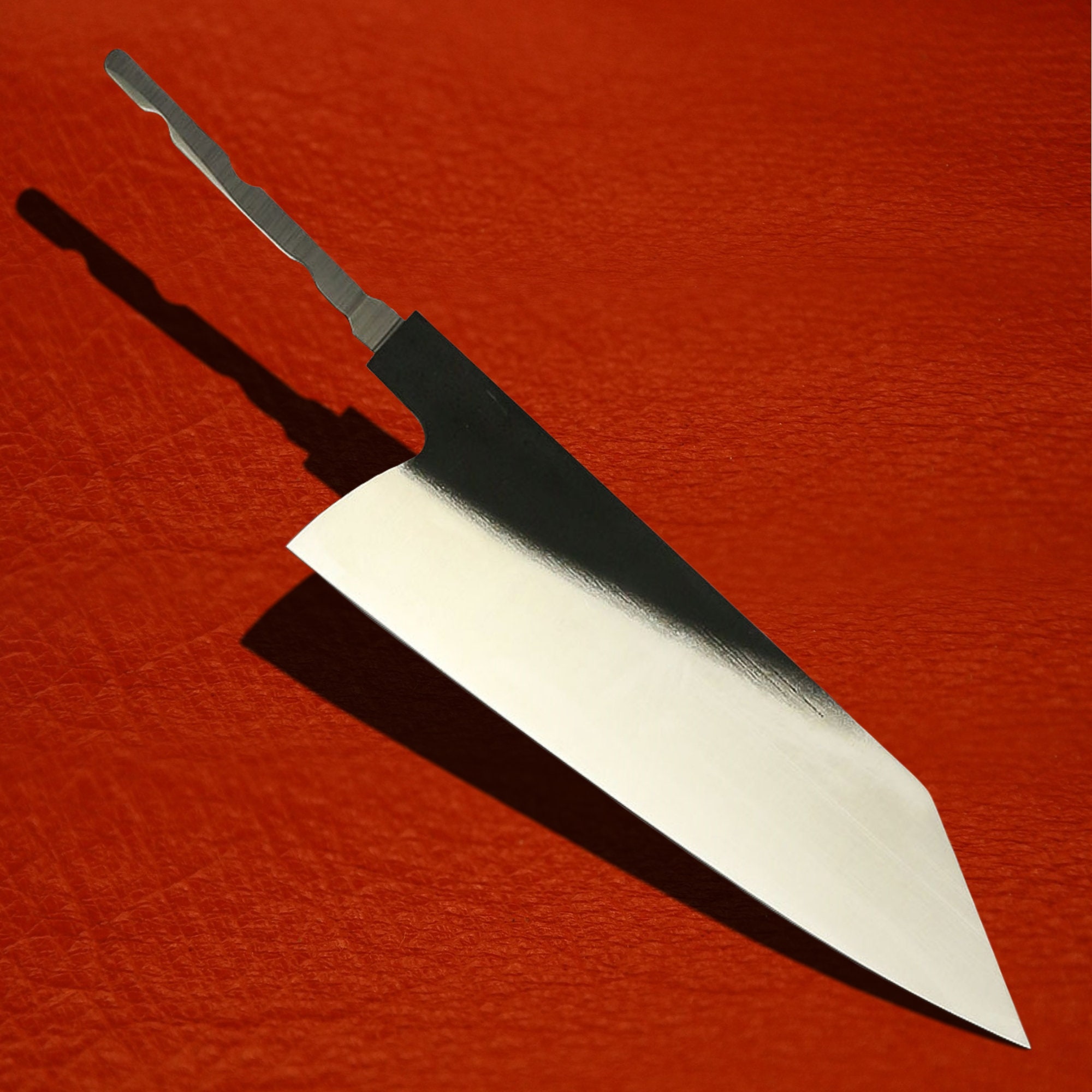 Chef Knife Blank Blade Japanese Bunka Gyuto Shape Knife Making Etsy