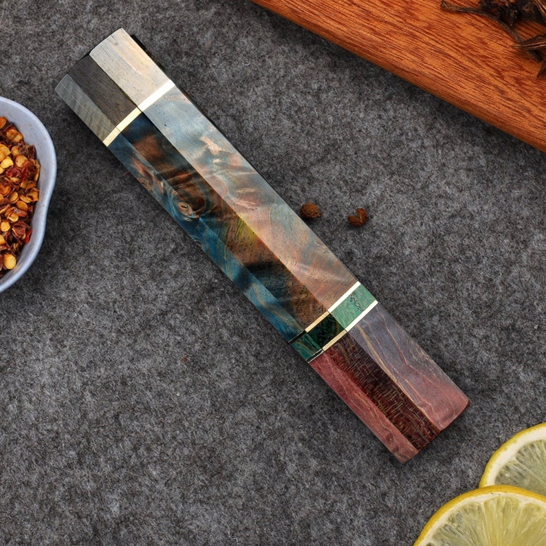 Chef Knife Handle for Japanese Kitchen Knives DIY Knife Making - Etsy