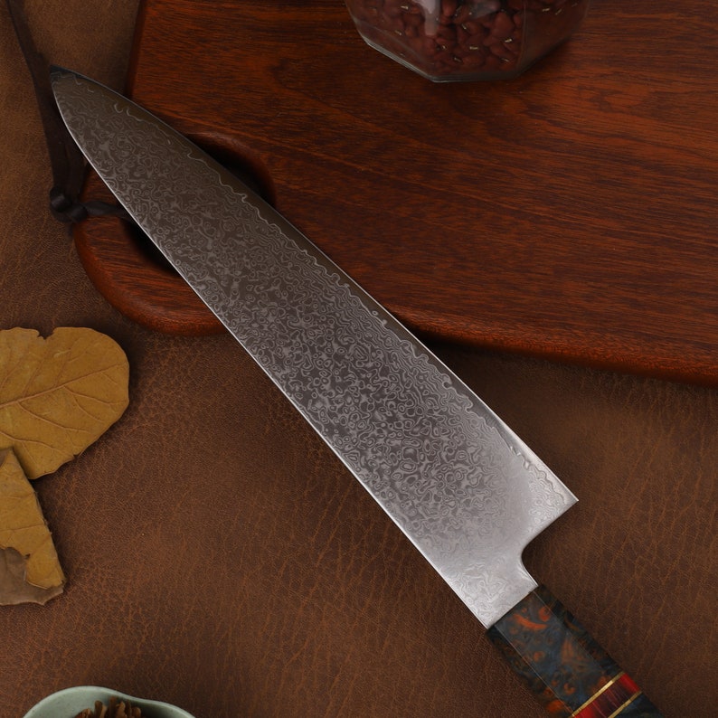 Chef's Knives Japanese Gyuto Blade Shape Slicing Tool Home - Etsy