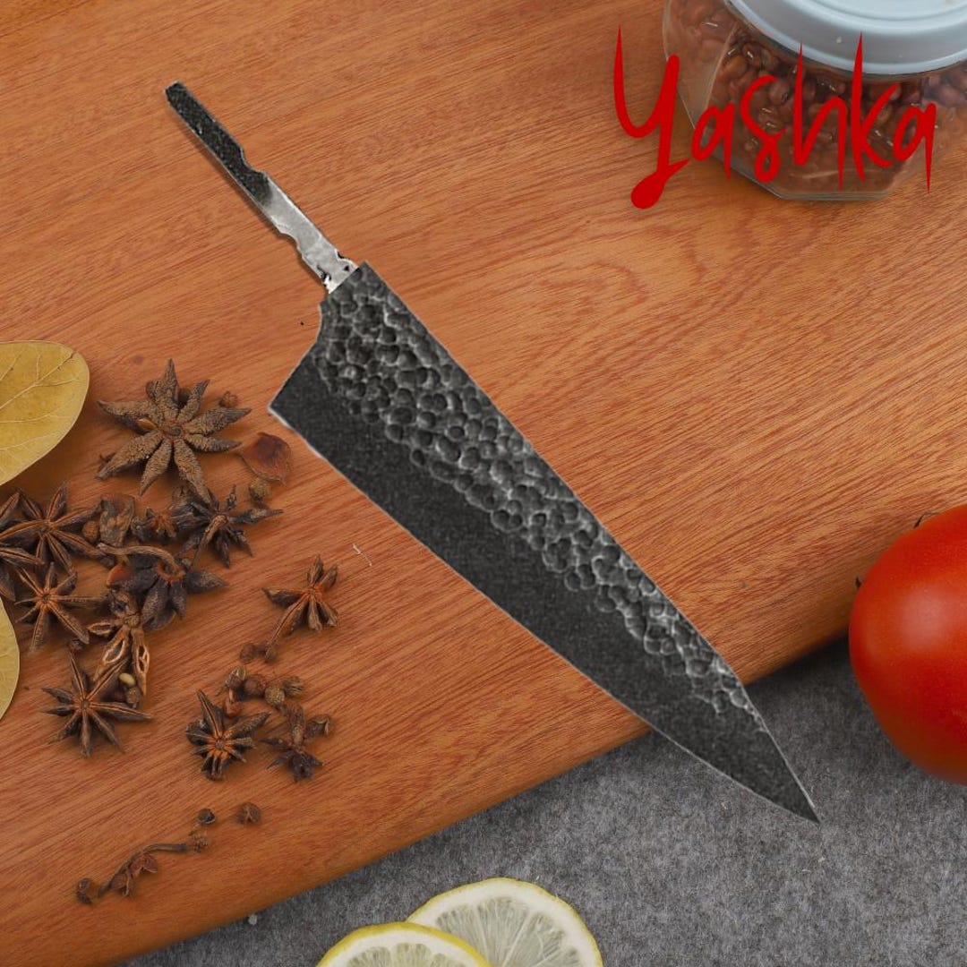 Chef Knife Billet Kitchen Knife Making DIY Japanese Kiritsuke Knife ...
