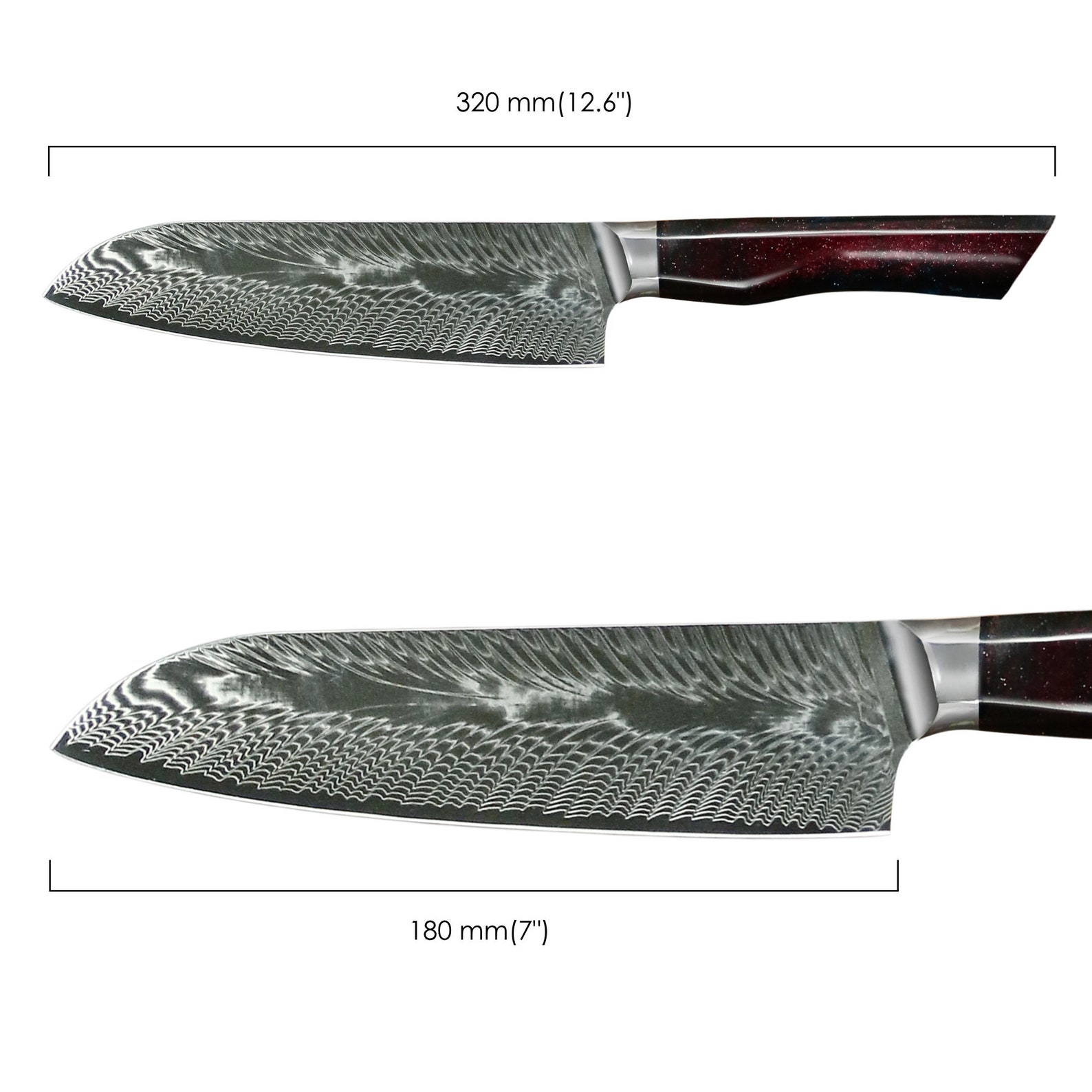 Chef's Kitchen Knife Santoku Knife Home Tool Cookware - Etsy