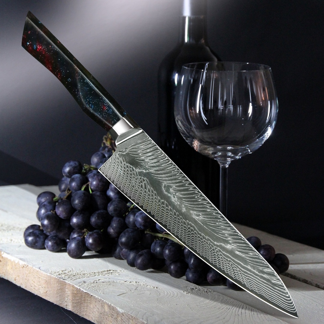 Chef's Kitchen Knife Gyuto Knife Home Tool Cookware Minimalist Design ...