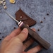 Mini Butcher Knife Miniature Leather Sheath Tiny Knives Pocket Knife - Etsy