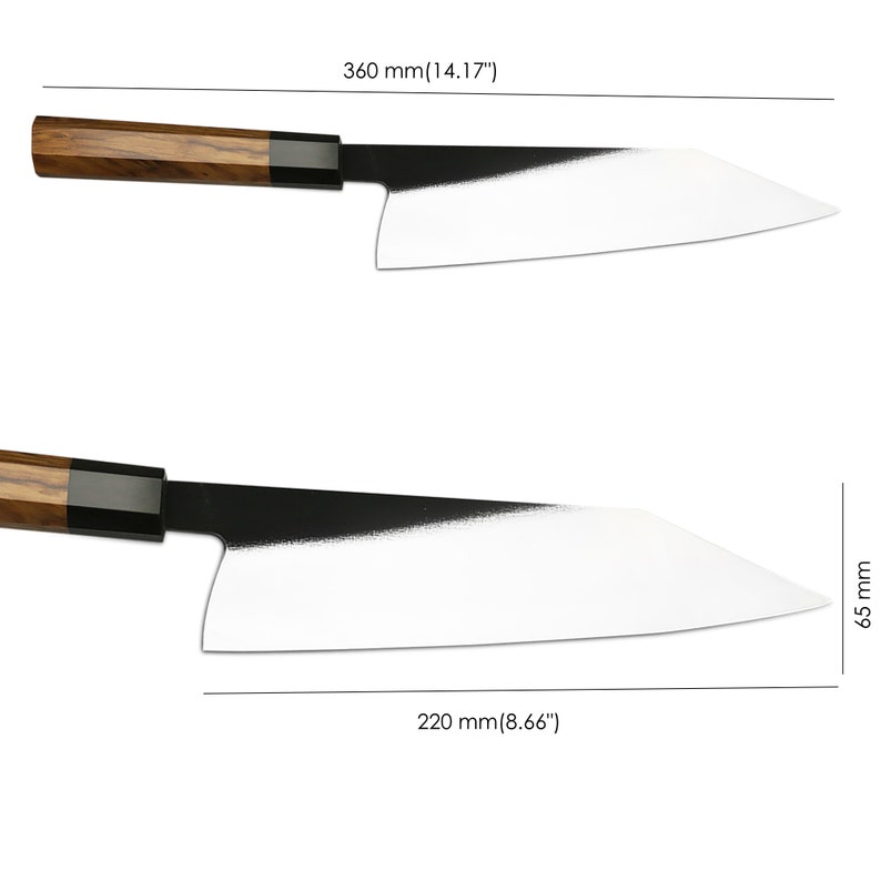 Chef's Kitchen Knives Japanese Bunka Knife Home Cooking - Etsy