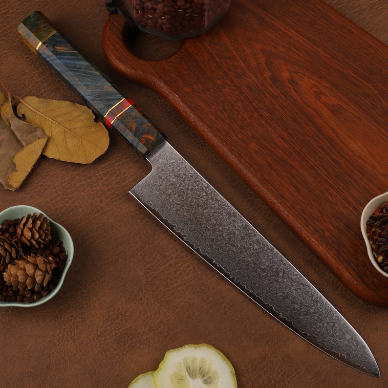 Chef's Knives Japanese Gyuto Blade Shape Slicing Tool Home - Etsy