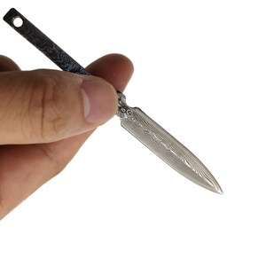 Tea Knife Blank Blade Mini Hunting Knife Home Hobby Knife Making - Etsy