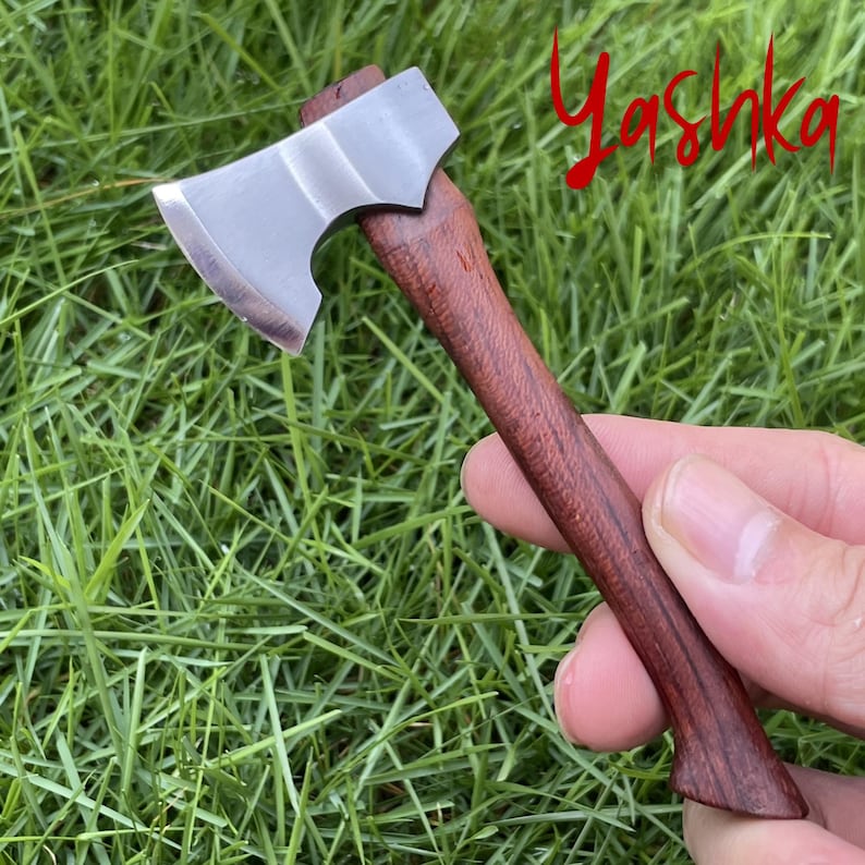 Mini Axe Outdoor Woodworking Hunting Home Tool Collectible Souvenir ...