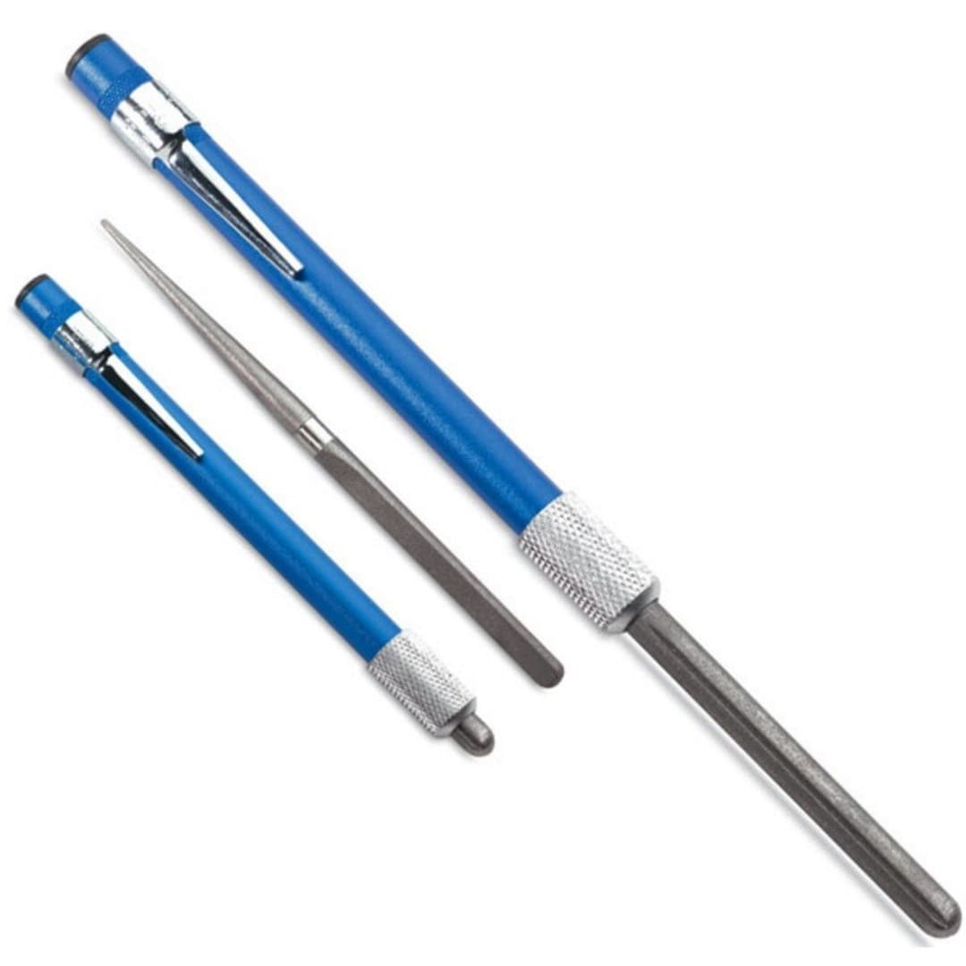Portable Retractable Knife Sharpener Diamond Knife Sharpening Steel Rod ...