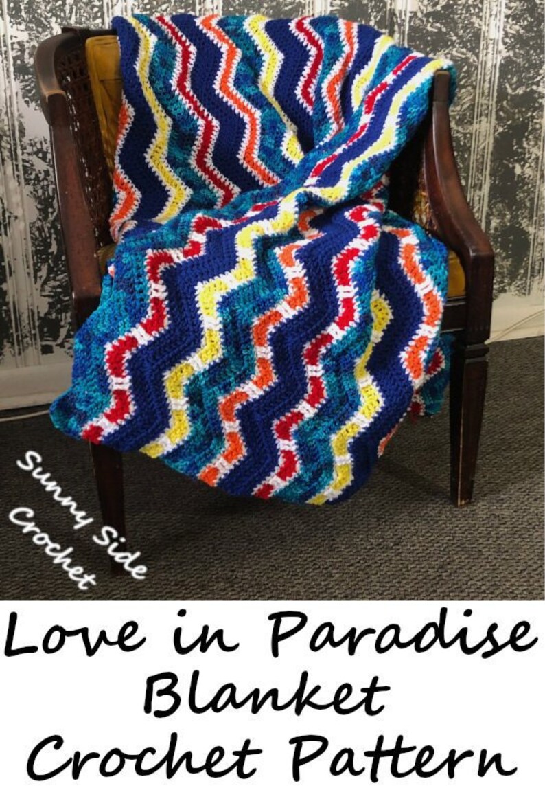 Love in Paradise Crochet PATTERN ONLY - Etsy