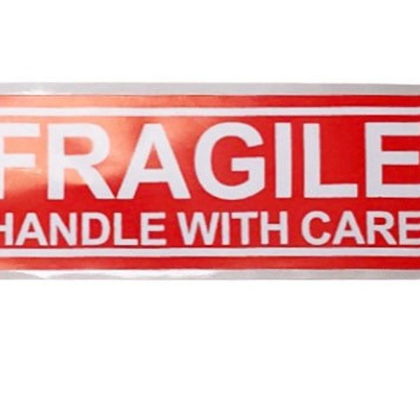 Fragile Stickers - Etsy