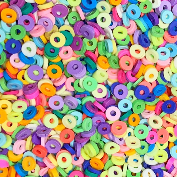 Rainbow Fruit Loop Clay Sprinkles Nail Art Miniature Polymer | Etsy