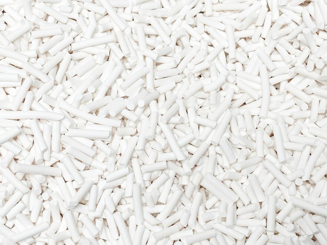 Long White Polymer Clay Fake Sprinkles, Decoden Funfetti, Free Shipping ...