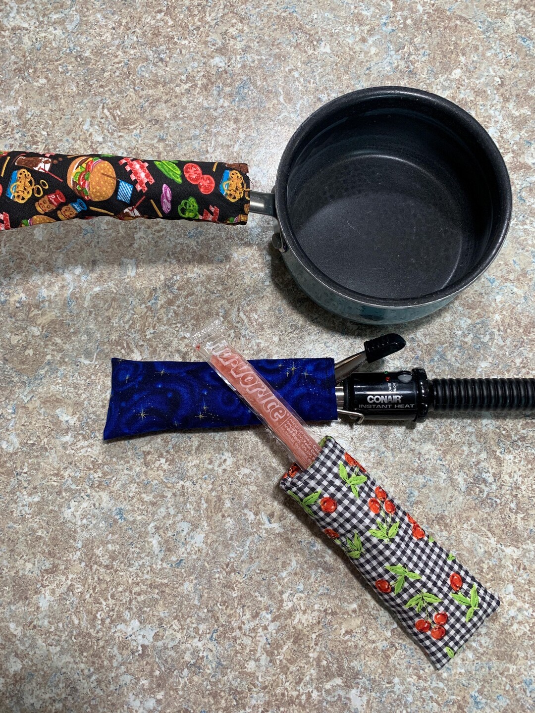 Insulated Pan Handle Cover: Cast Iron Skillet, Curling Iron, Ice Pop - Etsy