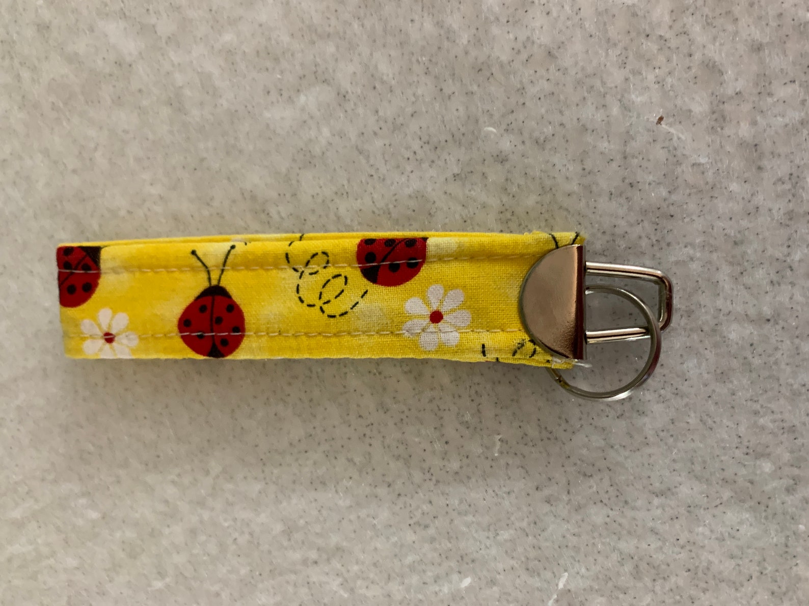 Key Fob Fabric Key Ring Wristlet Key Fob Christmas Key Fob - Etsy