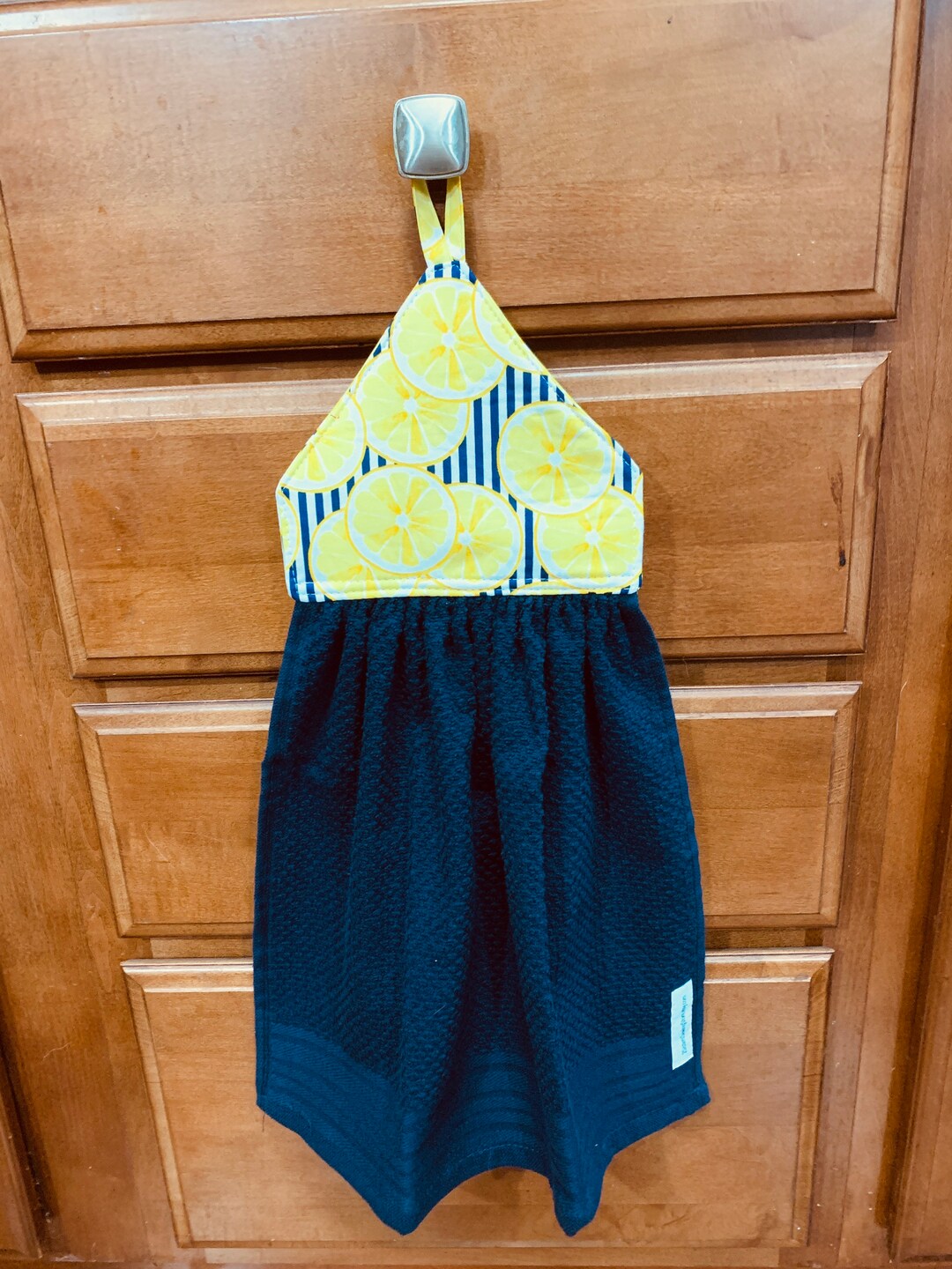 Hanging Terry Dish Towel: Cabinet Drawer Loop Towel - Etsy