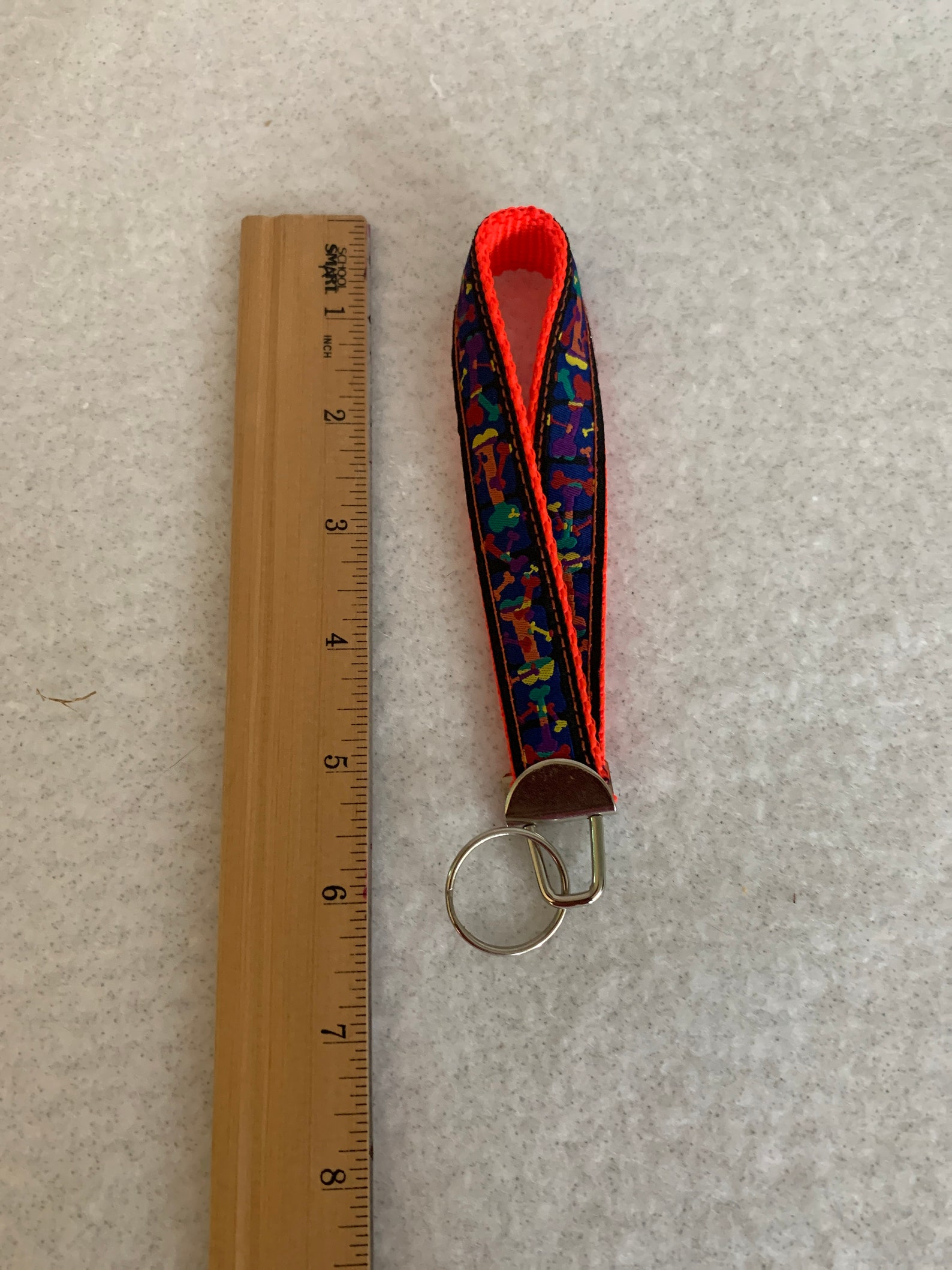 Key Fob Fabric Key Ring Wristlet Key Fob Christmas Key Fob - Etsy