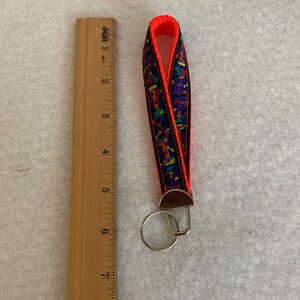 Key Fob Fabric Key Ring Wristlet Key Fob Christmas Key Fob - Etsy