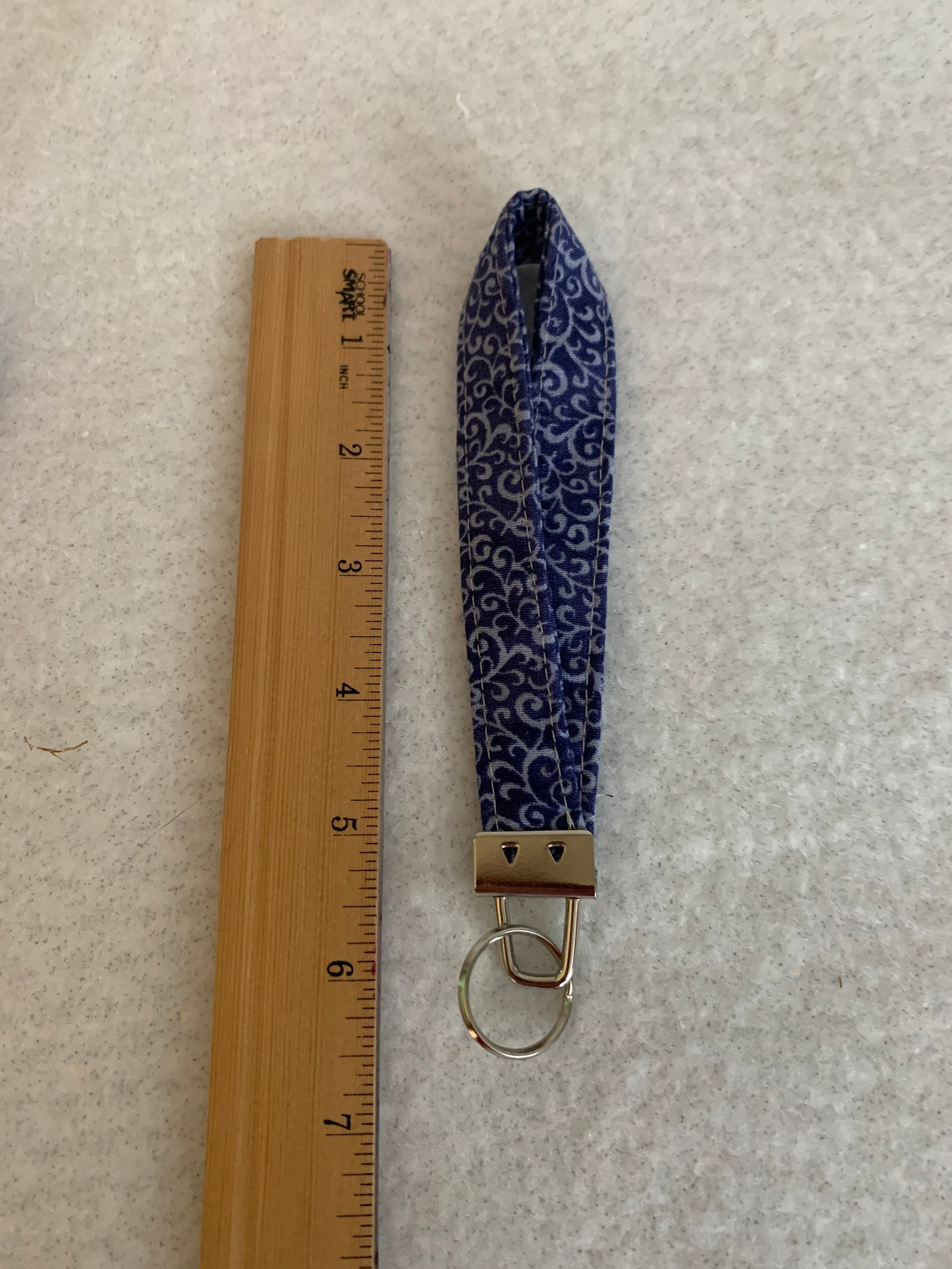 Key Fob Fabric Key Ring Wristlet Key Fob Christmas Key Fob - Etsy