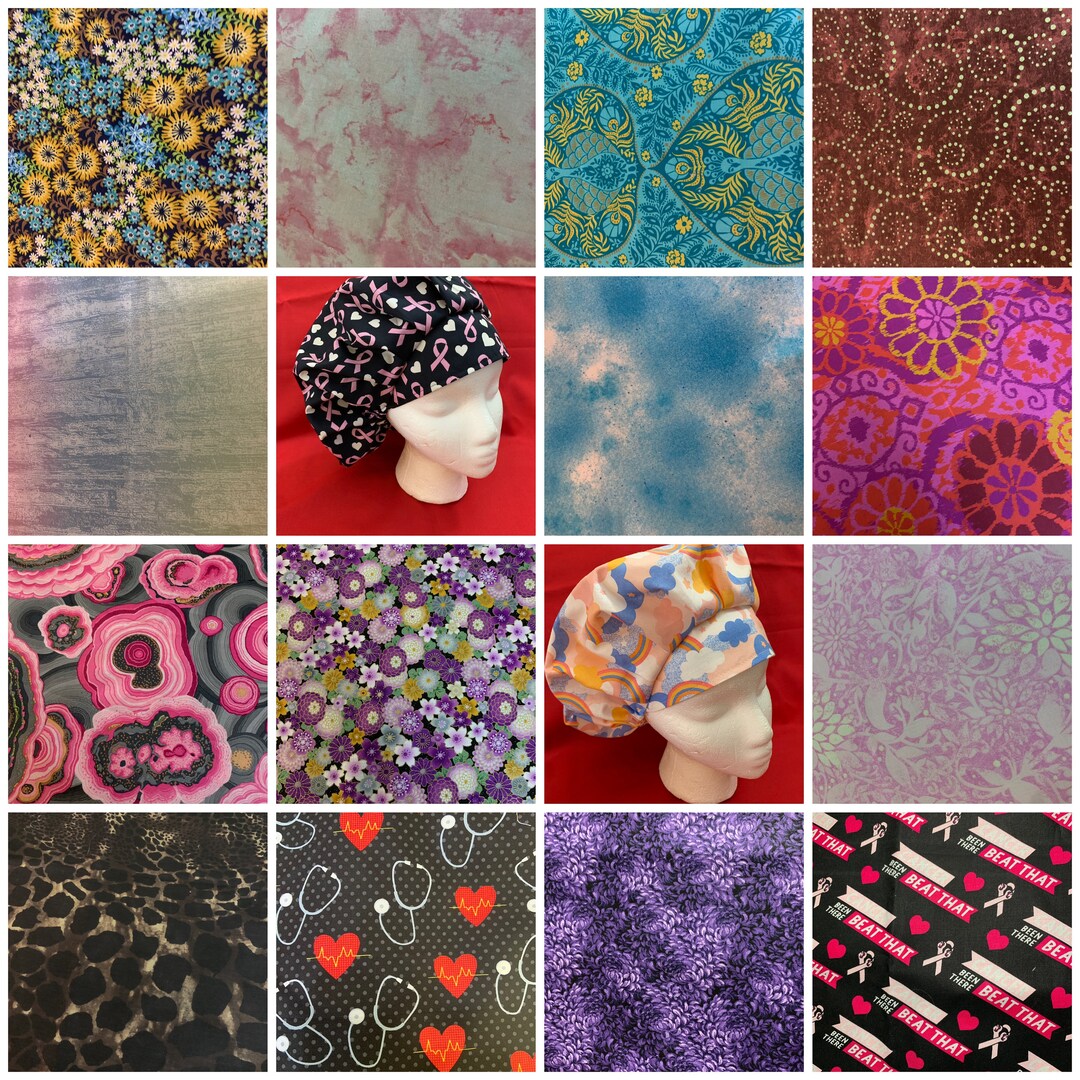 Scrub Hat, OR Hat, Surgical Cap, Operating Room Cap, Scrub Hat, Nurse ...