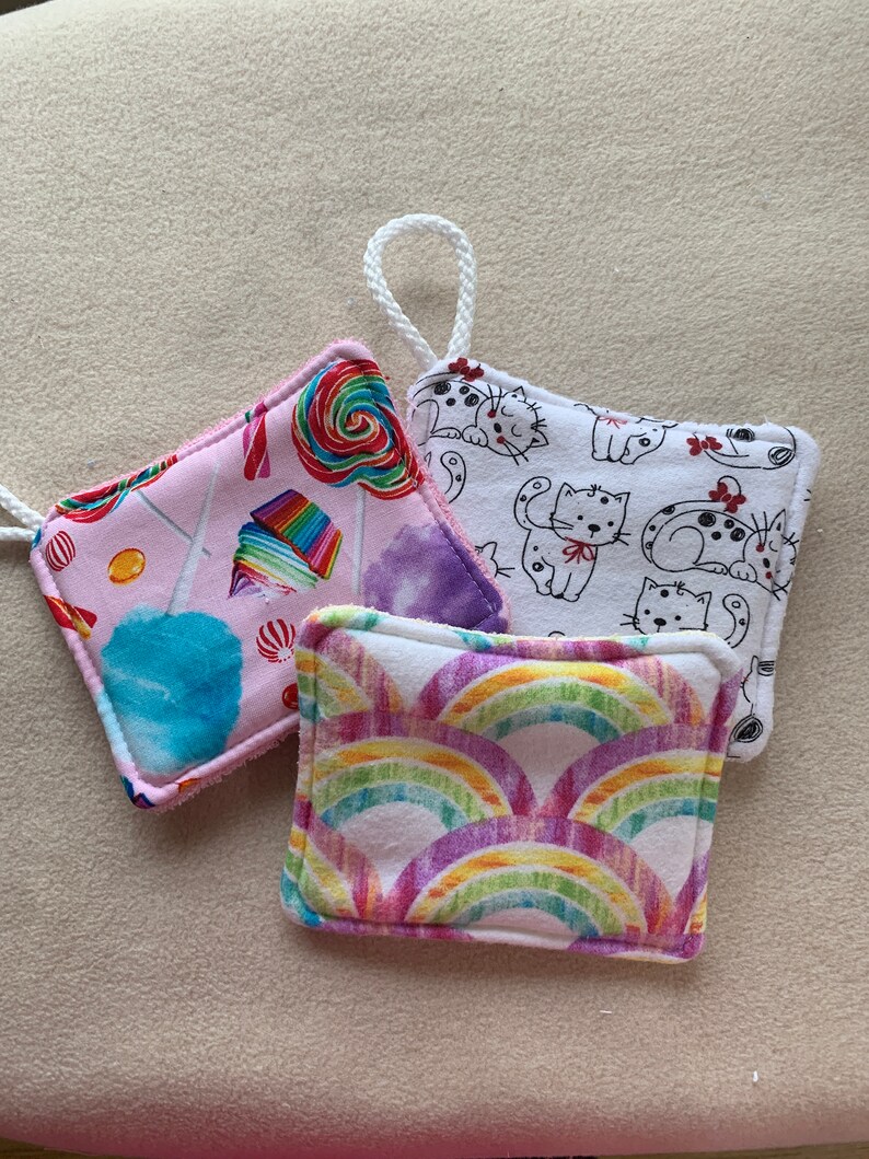 Kitchen Scrubbie Body Scrubbie Kids Bath Time Scrubbie | Etsy