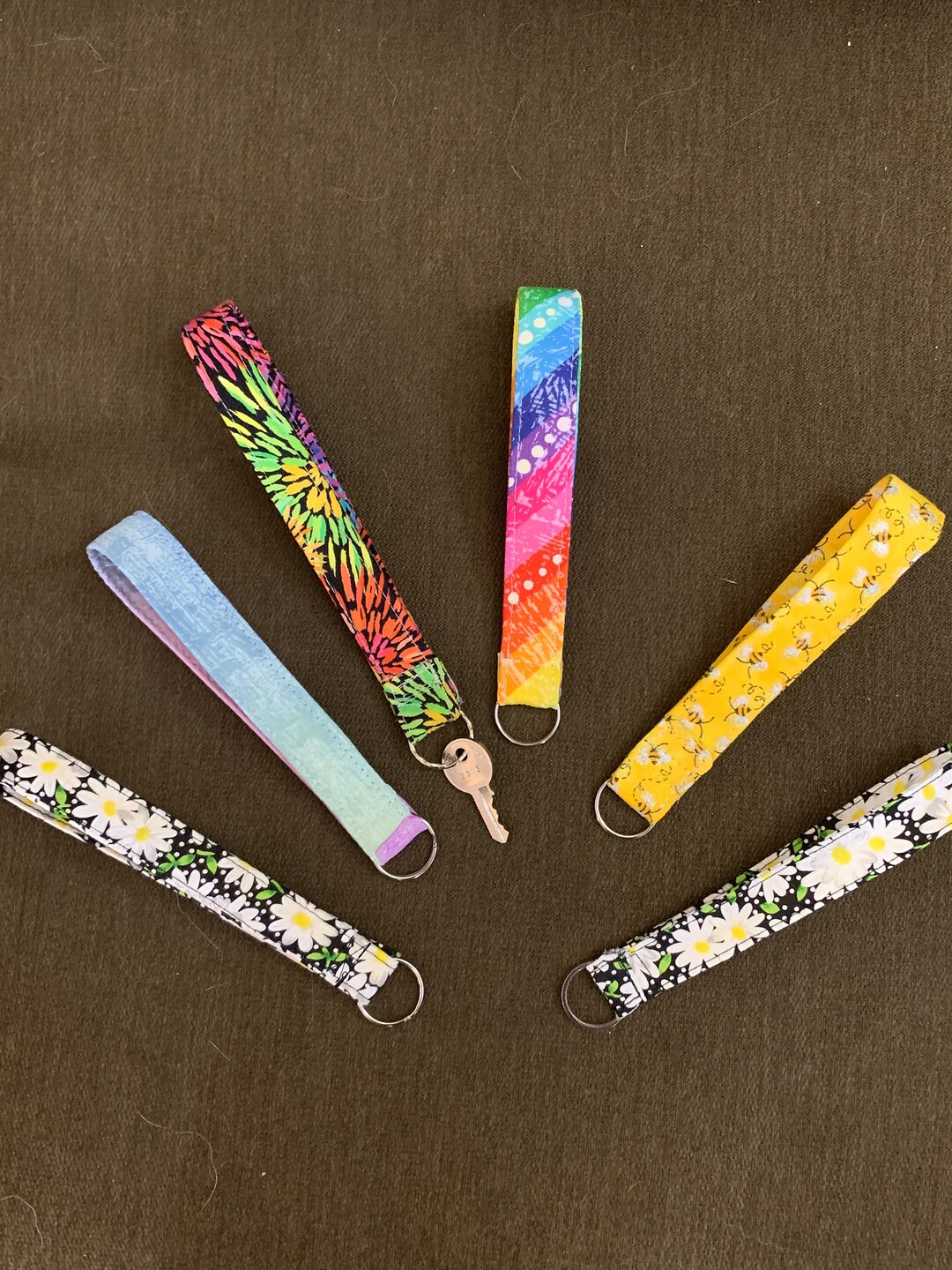 Key Fob, Fabric Key Ring, Wristlet Key Fob, Make It Female Key Fob, Dog ...