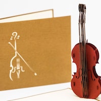 Printable Cello Card, Printable Greeting Card, Instant Download, Cello ...