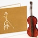 Printable Cello Card, Printable Greeting Card, Instant Download, Cello ...