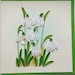 Snowdrop Quilling Card, Quilled Snowdrop Flower, Quilling Snowdrop ...