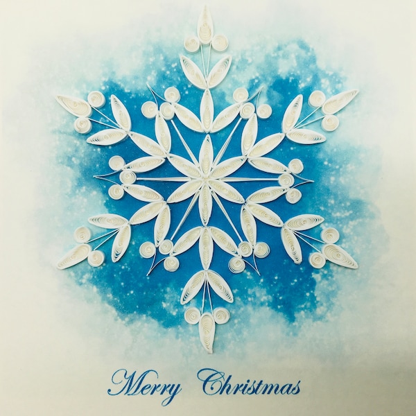 Quilled Snowflake - Etsy