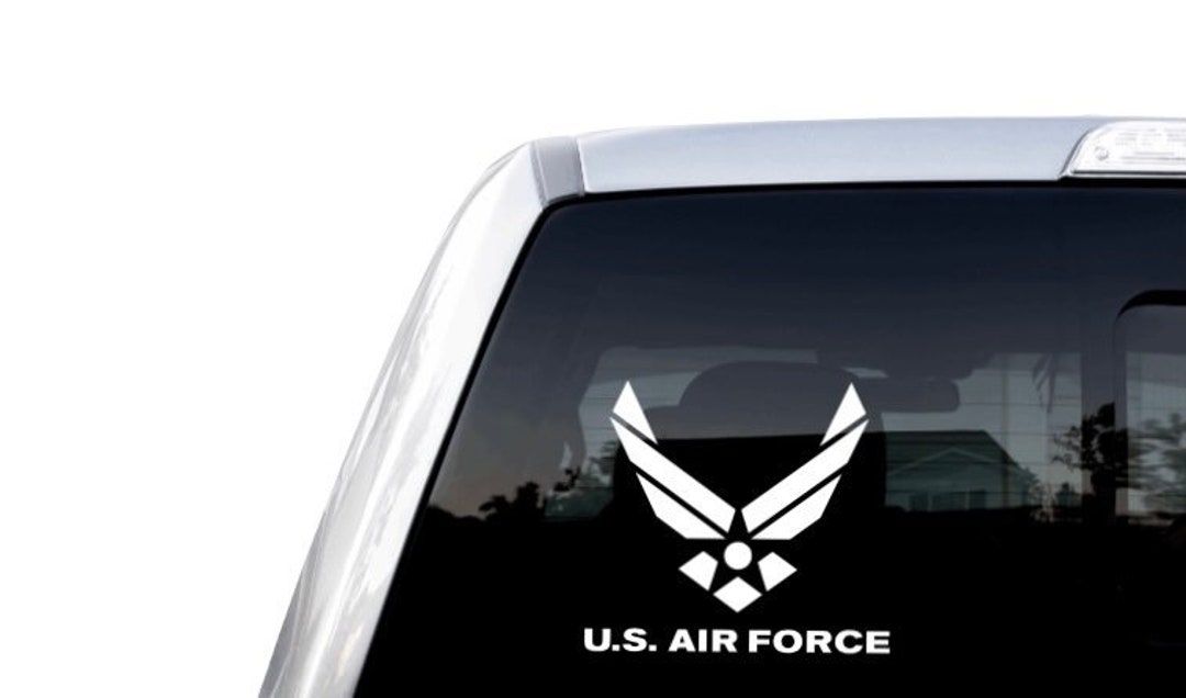 Air Force Car Decal, Air Force Logo, Air Force Decal, Air Force Sticker ...