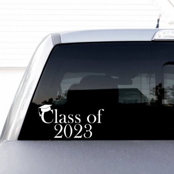 Class of 2023 Sticker Car - Etsy