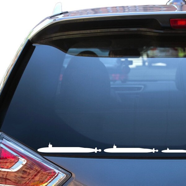 Navy Submarine Car Decal - Etsy