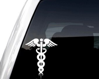 Caduceus Medical Cross LPN 5 Vinyl Decal Window Sticker - Etsy
