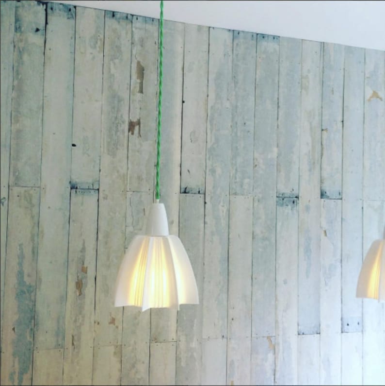 Star Ceramic Pendant Light - Etsy UK