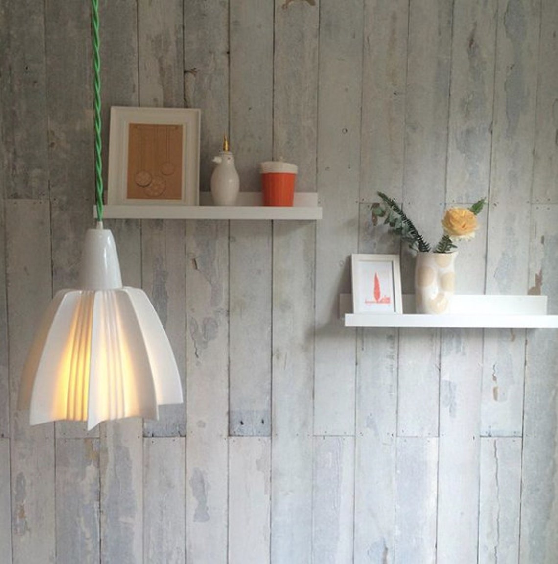 Star Ceramic Pendant Light - Etsy UK