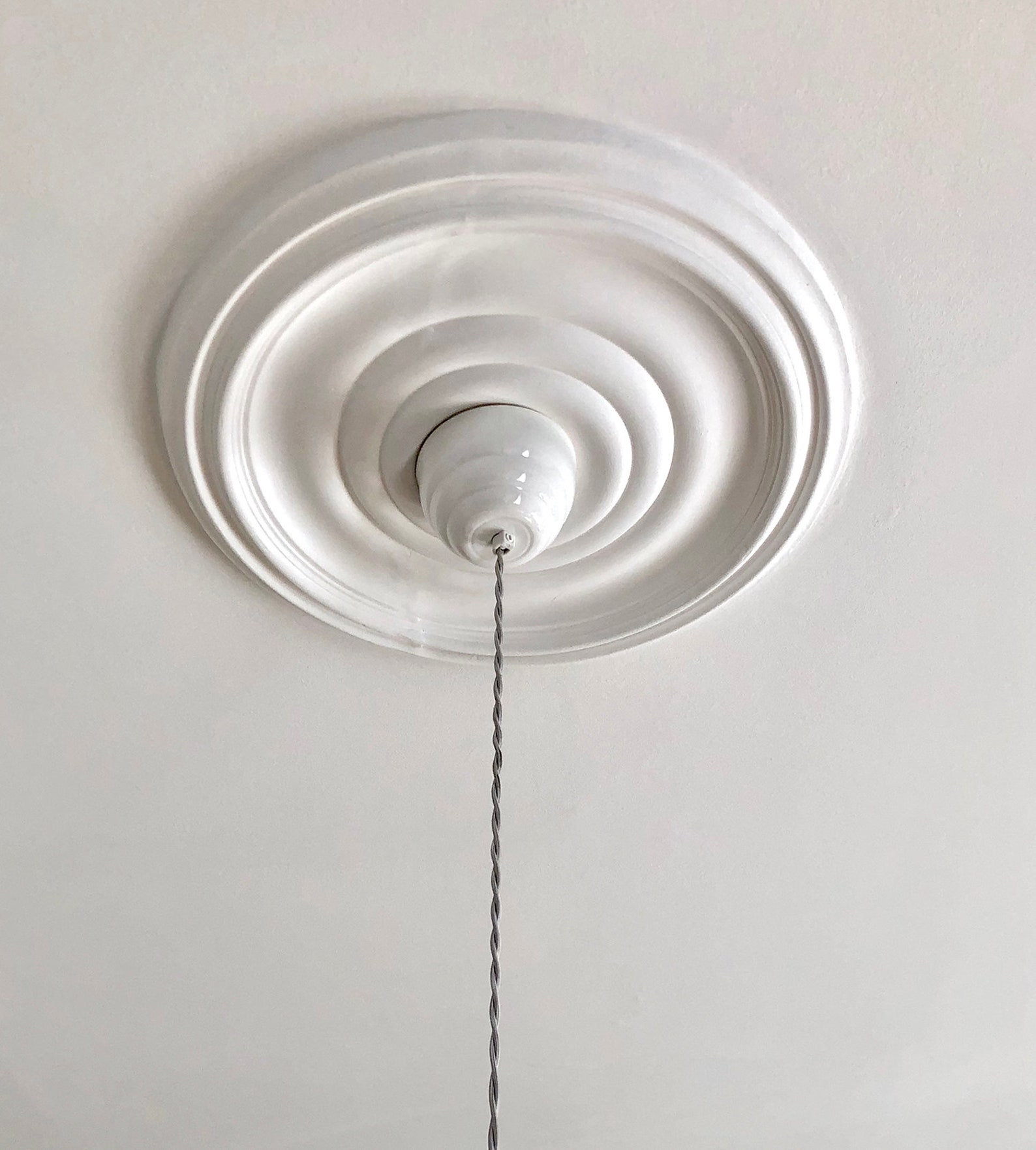 Deco Ceramic Ceiling Rose | Etsy