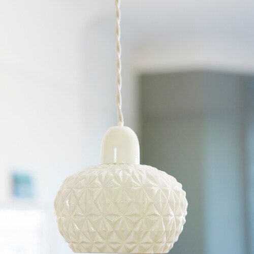 Small Ceramic Pendant Light - Etsy