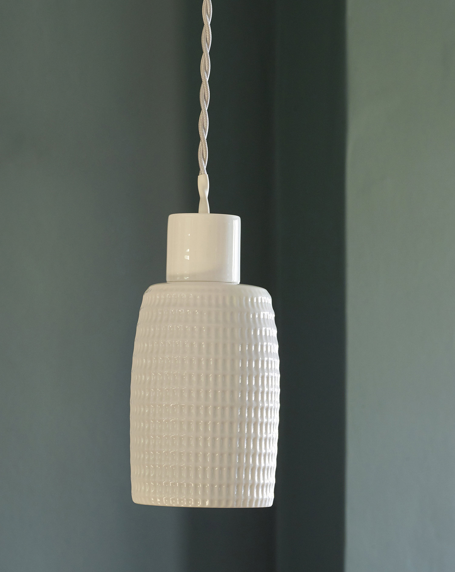 Fancy Waffle Ceramic Pendant Light - Etsy UK
