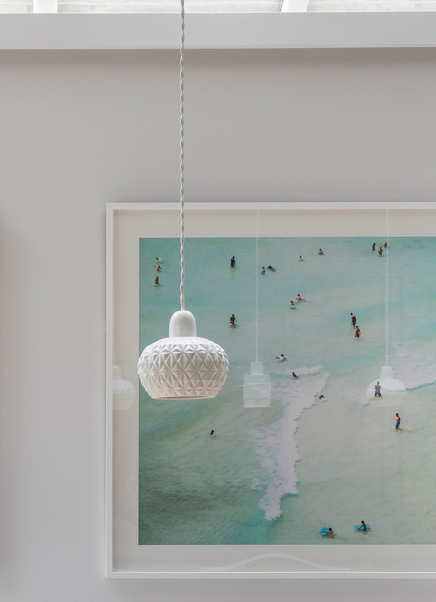 Fancy Round Ceramic Pendant Light - Etsy UK