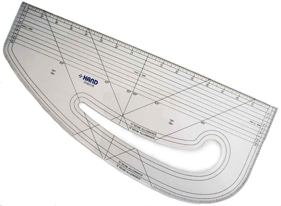 HAND ® 6511B Imperial Pattern Marking Ruler - Hard Plastic - Etsy