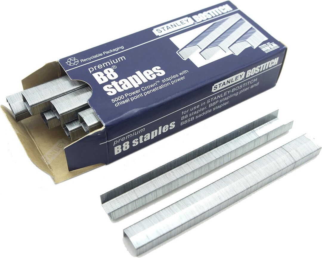 B8 Max Heavy Duty Staples – Box of 5000 Pcs Staples - Etsy