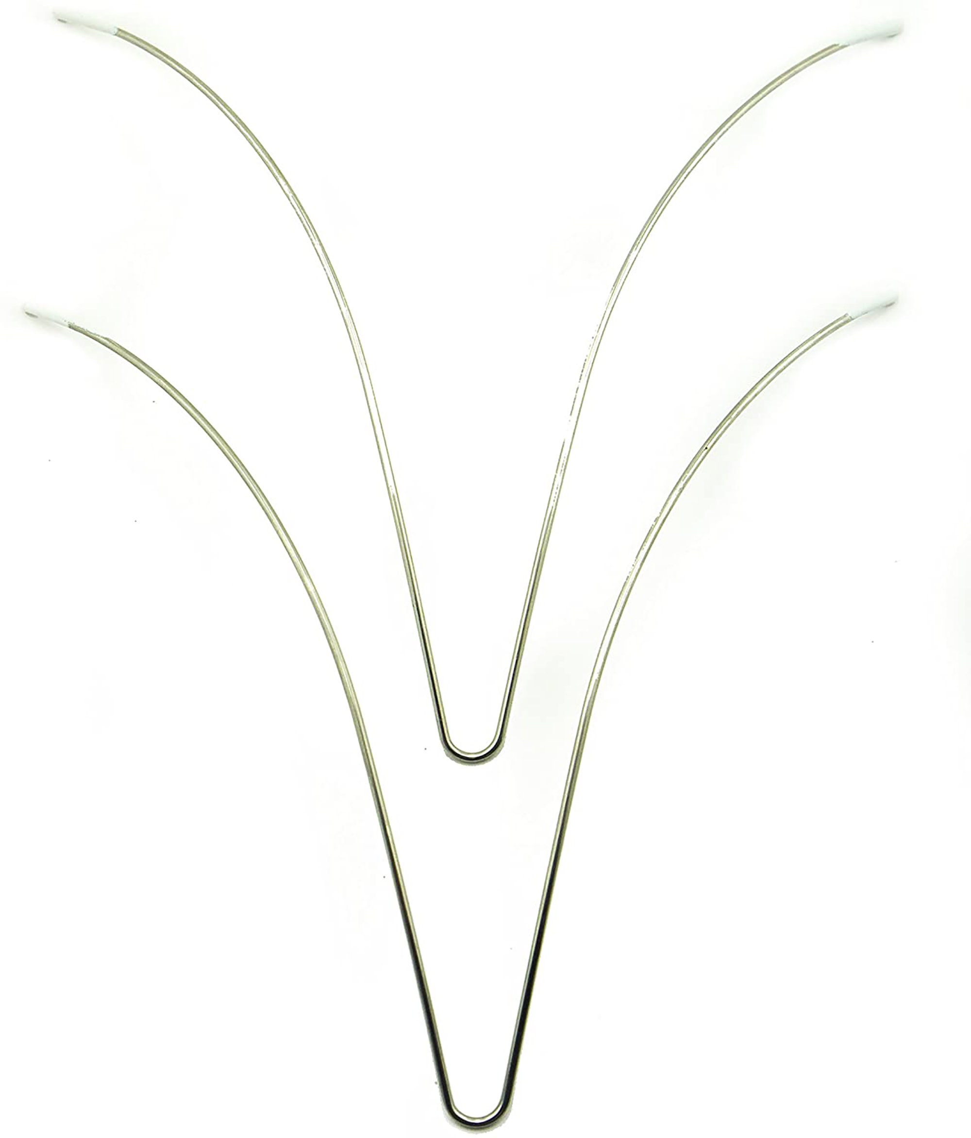 7" Large Curved Body Form Shaped V Wires for Bras, Corsets and Dresses ...