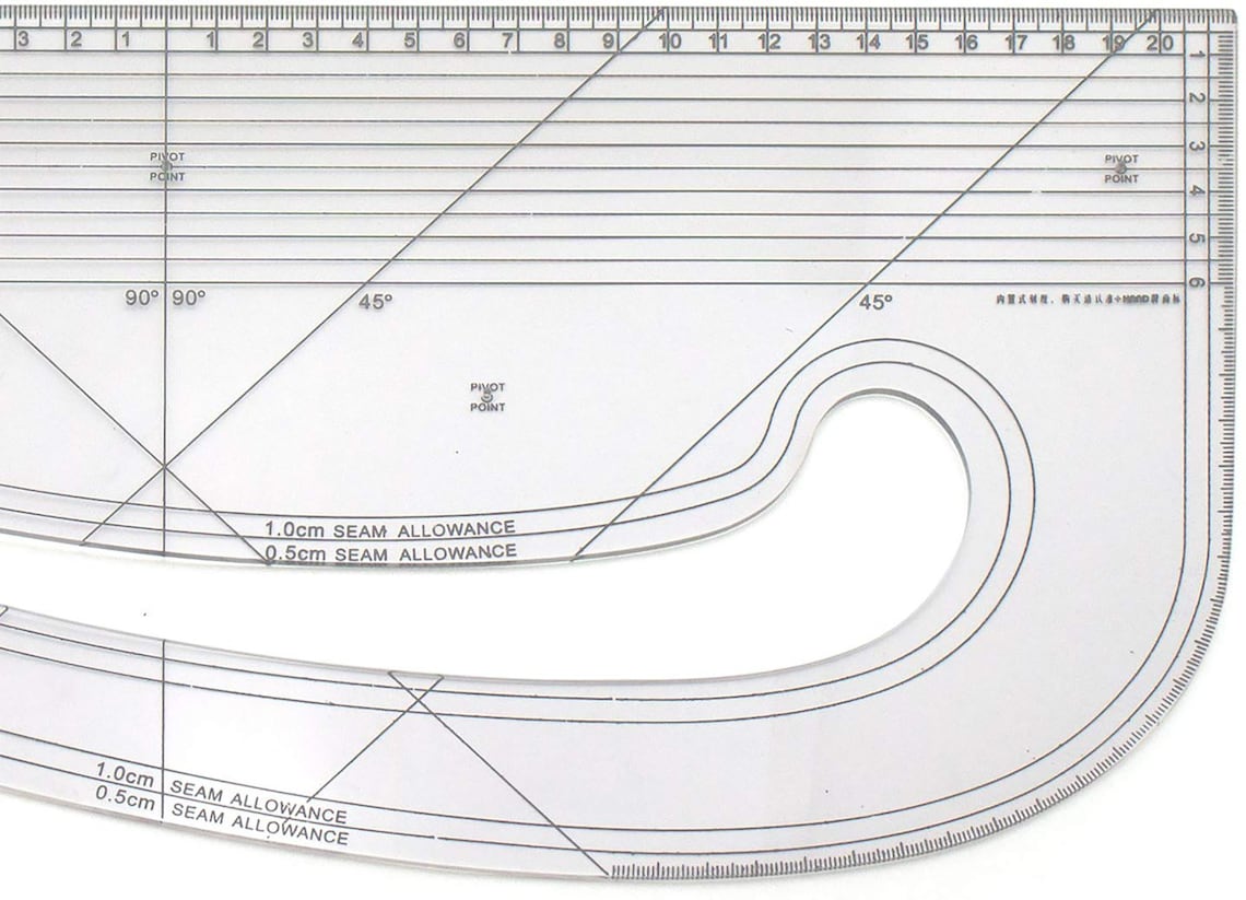 HAND Ruler Pattern Marking Pattern Making Tailor Students | Etsy