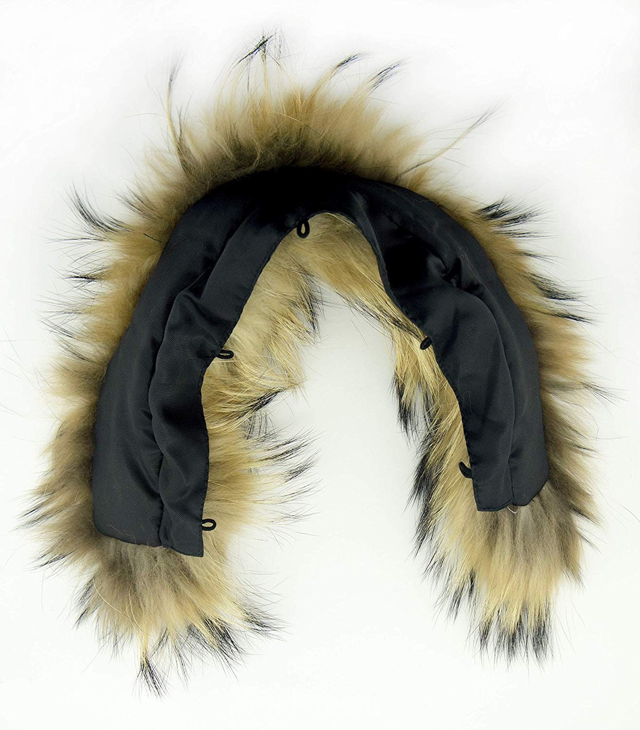 Real Fox Fur Detachable Collar With Loop Attachments for - Etsy UK