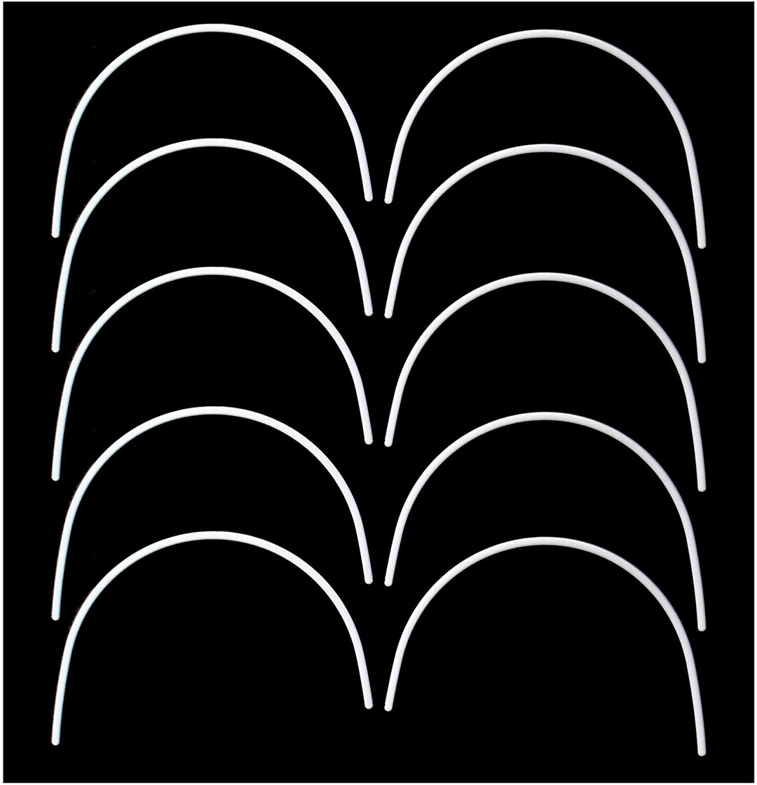 5 Pairs of Plastic Bra Under Wires (choose Your Size) - Etsy